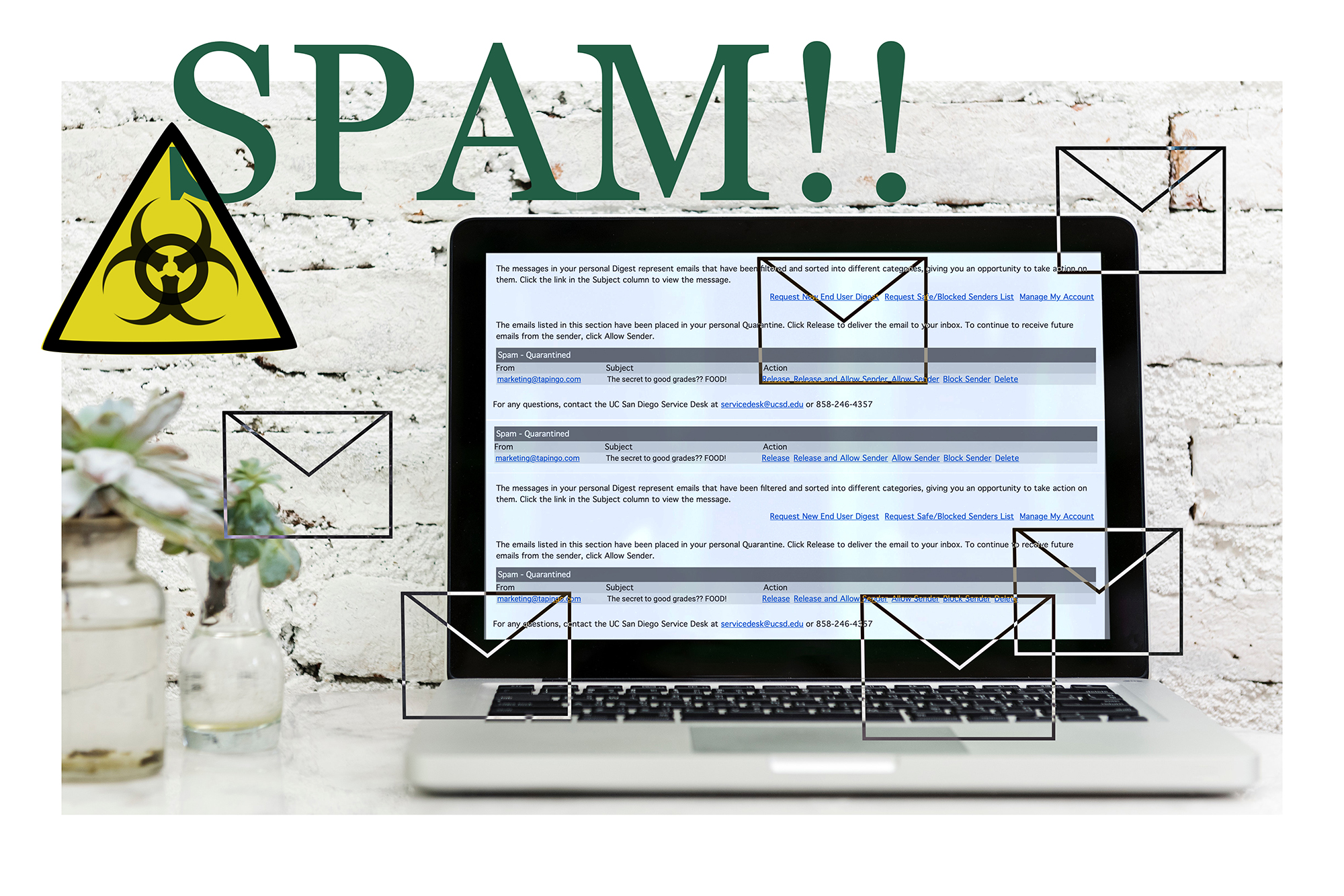 Spam Quarantine Email Quarantines Itself, Explodes Space-Time Continuum ...